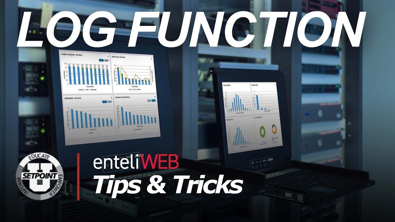 enteliWEB Tips & Tricks Log Function - YouTube