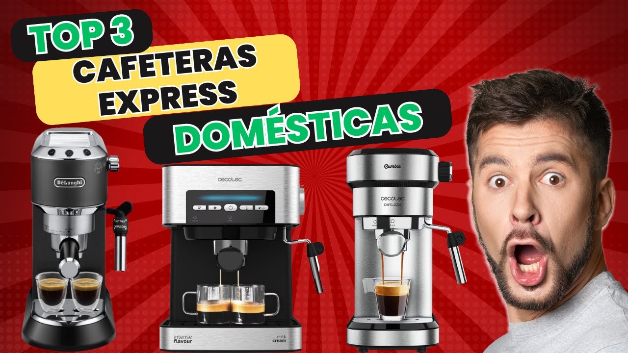 🧐☕ Las MEJORES Cafeteras EXPRESS Domésticas ☕🧐 - YouTube