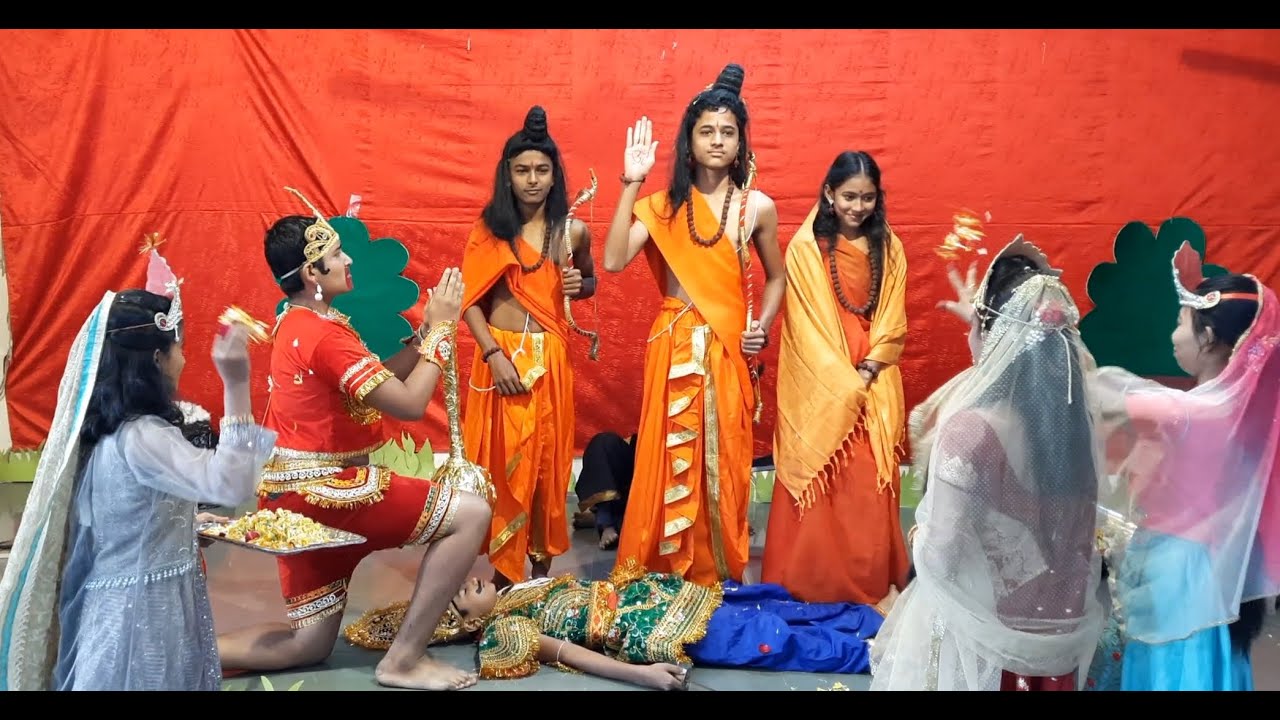 Diwali Celebration 2022 and Ramayan Skit - YouTube