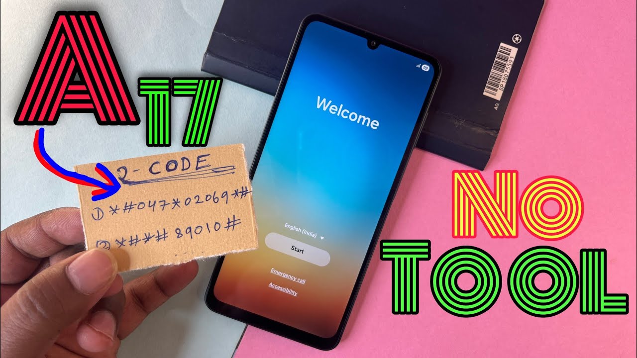 Samsung A17 FRP Bypass 2025 Android 15-16 Without Pc | Samsung Frp ...