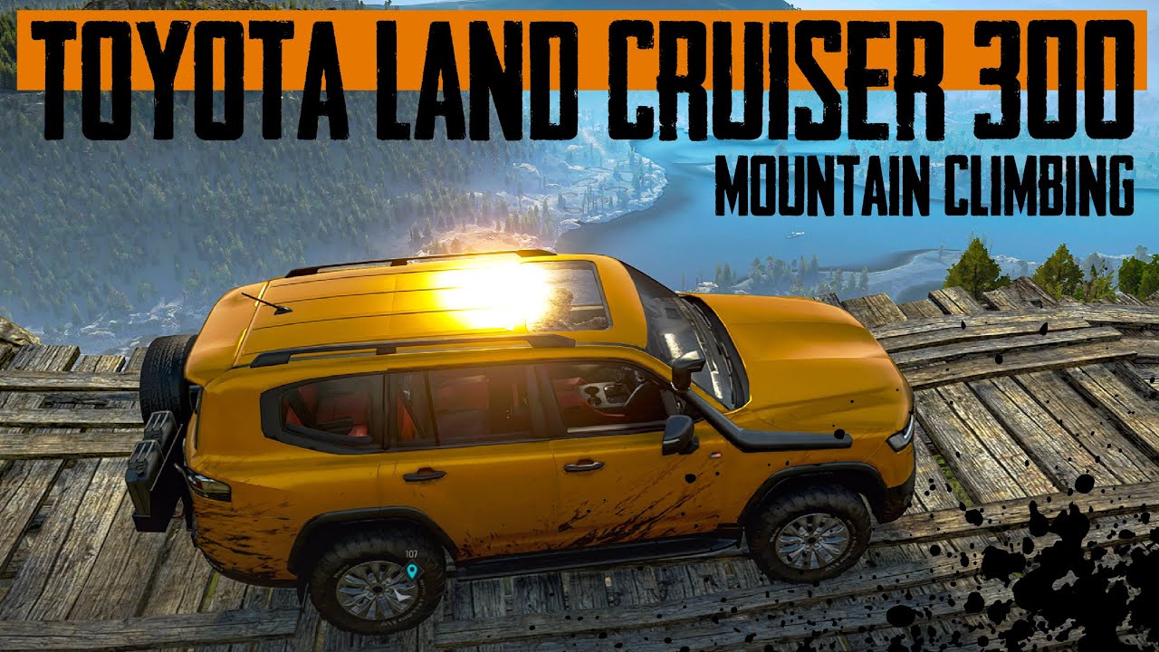 Toyota Land Cruiser 300. Snowrunner season 10 - YouTube