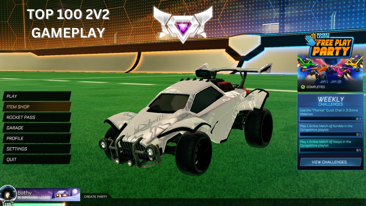 TOP 100 Rocket League 2s Gameplay! | OCE | SSL | RLCS - YouTube