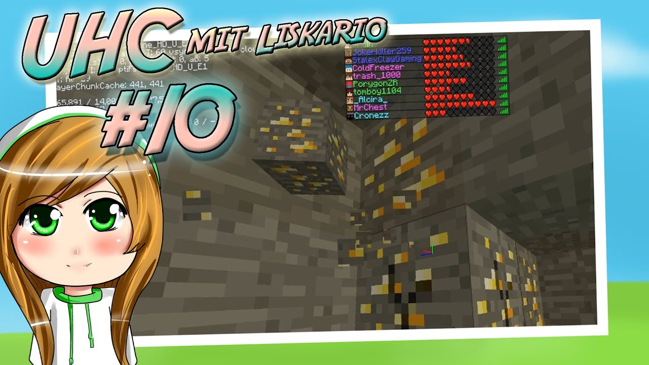 Mc UHC ♥ mit Liskario #10 Top Ten!! (Facecam|HD|Lets Play|German) - YouTube