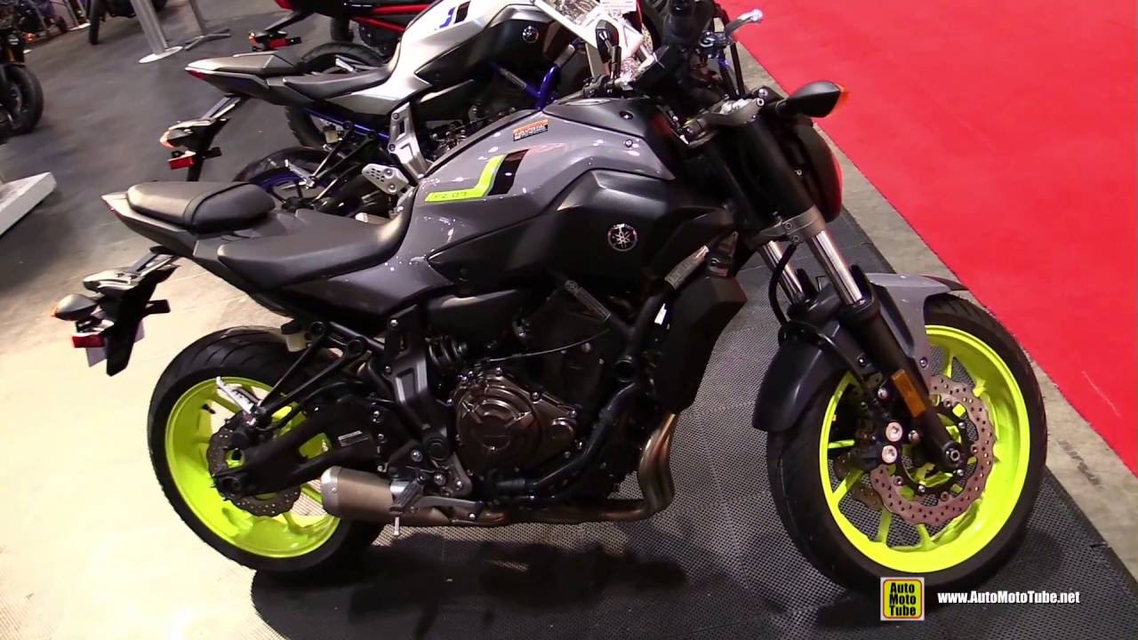 2016 Yamaha FZ07 - Walkaround - 2016 Toronto Motorcycle Show - YouTube