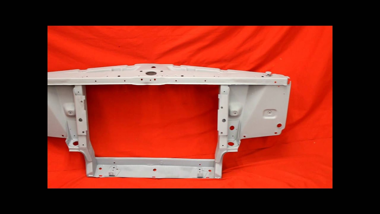 1967 GTO Radiator Core Support - YouTube