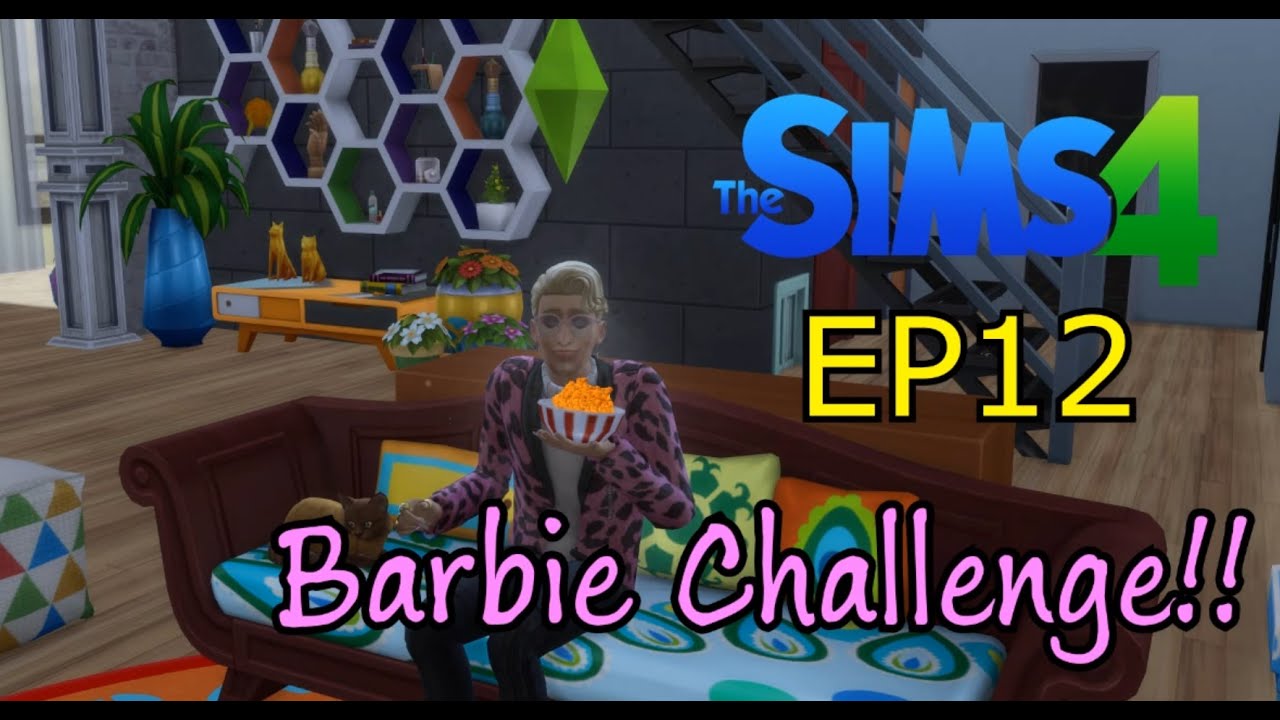 Sims 4 Lets Play Barbie Challenge EP12 - YouTube