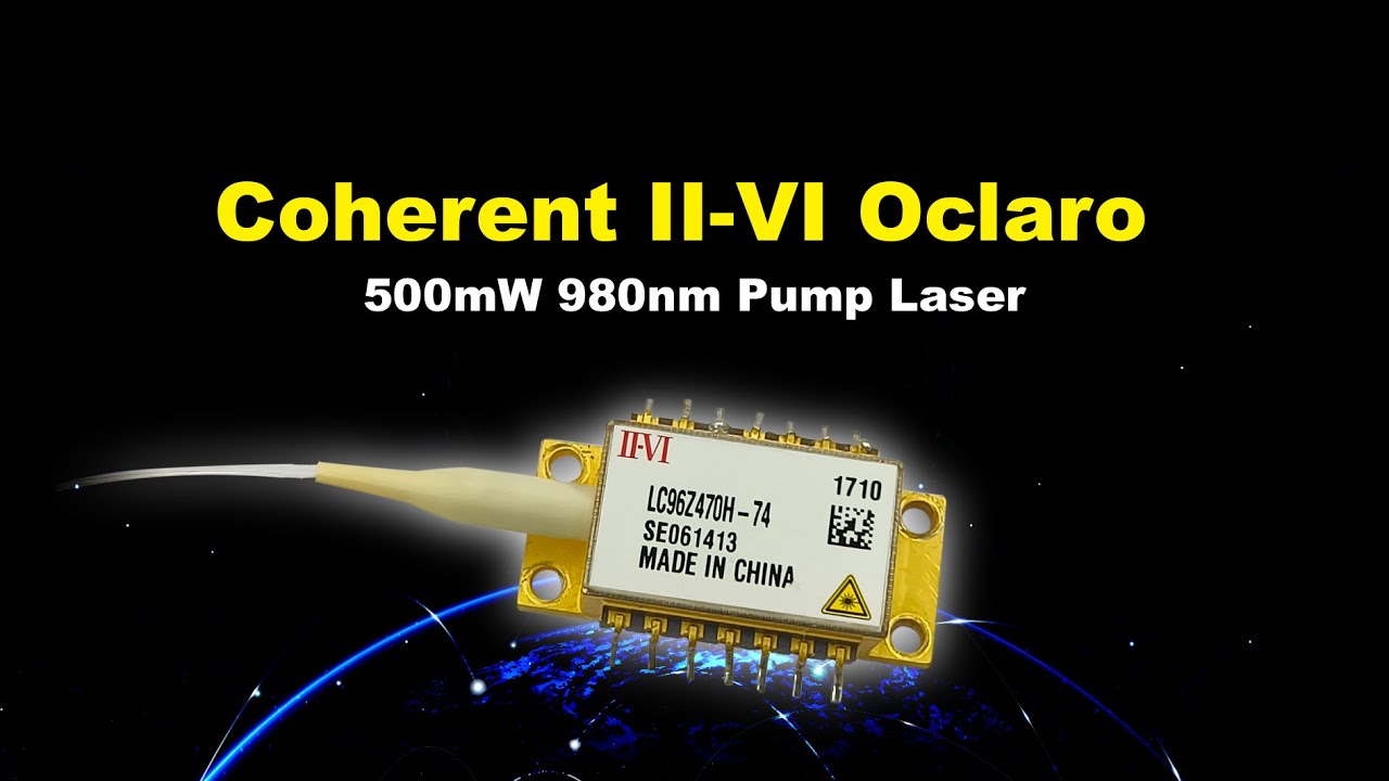 Coherent II-VI Oclaro Bookham LC96 series 980nm and 1480nm laser diode ...