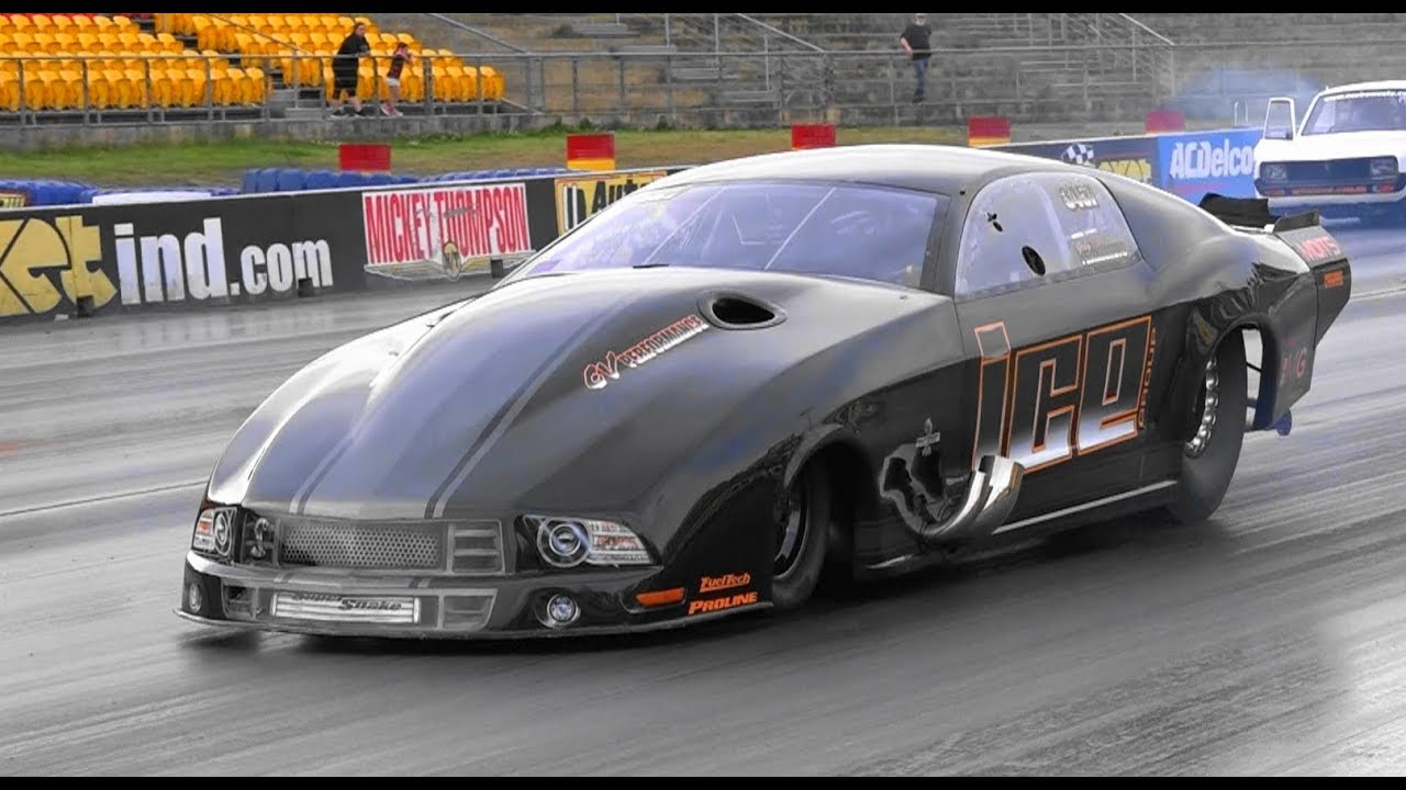 ICE GROUP C&V PERFORMANCE PROLINE TWIN TURBO MUSTANG 5.80 @ 264 MPH ...