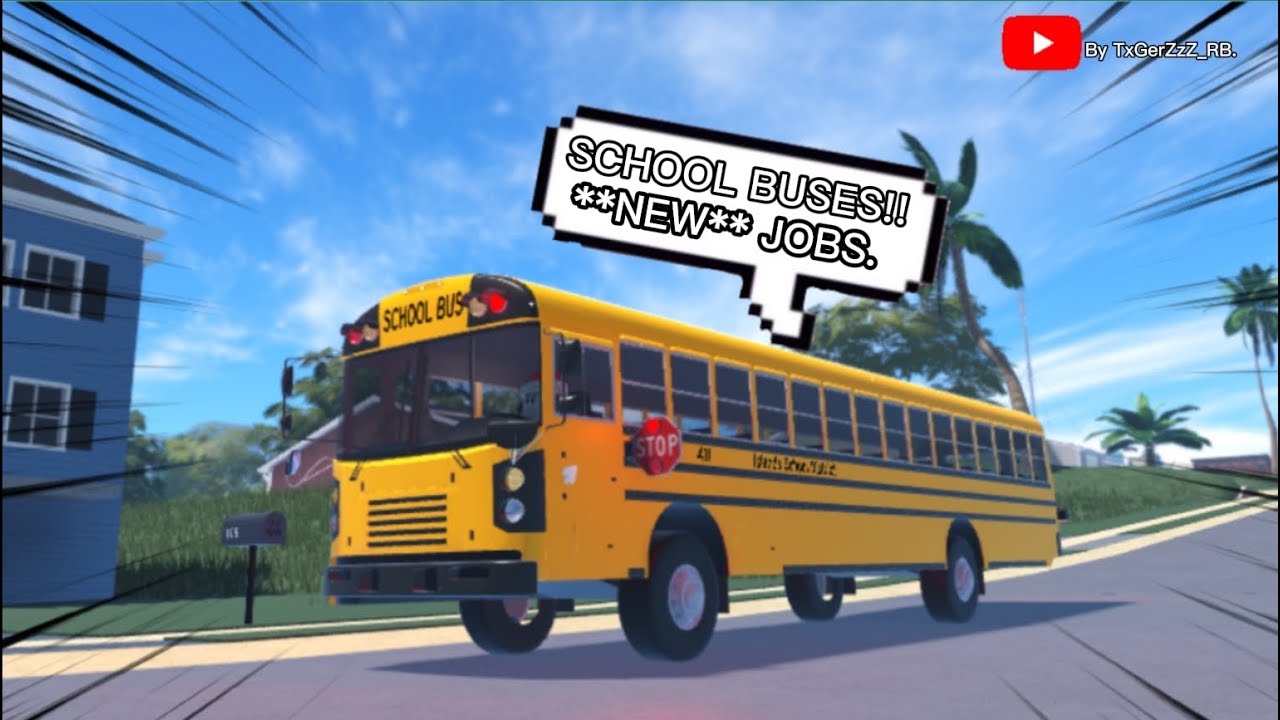 *FULL GUIDE* SCHOOL BUSES IN ULTIMATE DRIVING!! *NEW* SCHOOL BUS JOBS ...