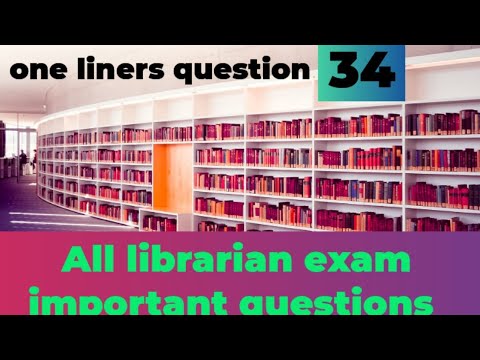 part-34, librarian questions and answers । library questions and ...