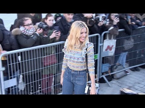 Sienna Miller attending the 2018 Louis Vuitton show in Paris