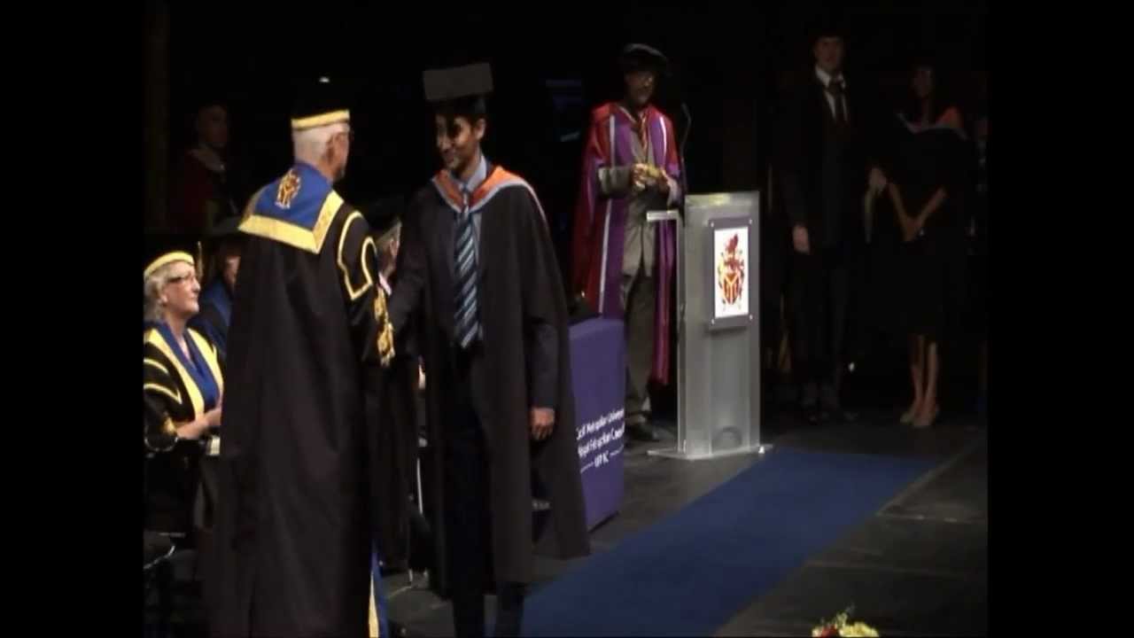 My graduation from Cardiff Metropolitan University. - YouTube