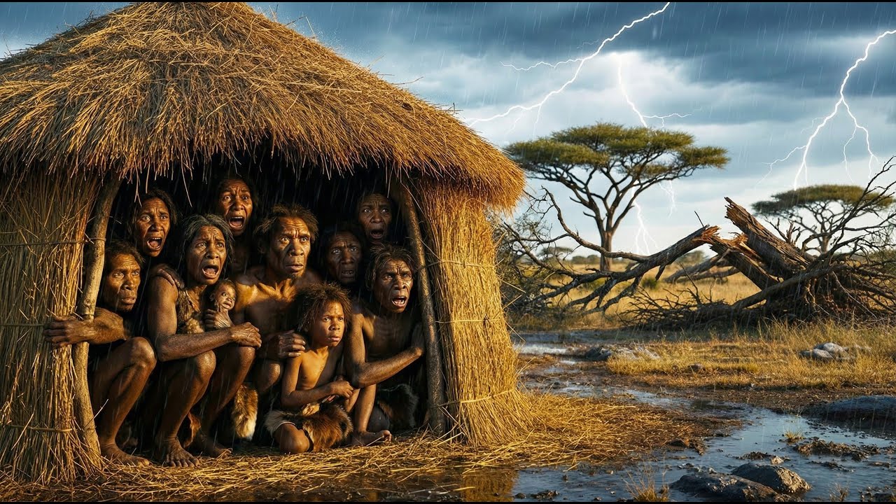 Life Million Of Years Ago | Ancient Survival Skills: How Cavemen Built ...