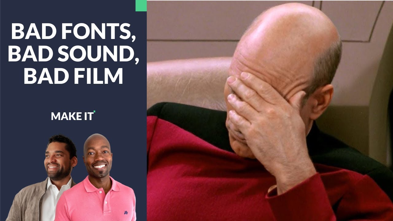 Bad Sound, Bad Fonts, Bad Film - YouTube