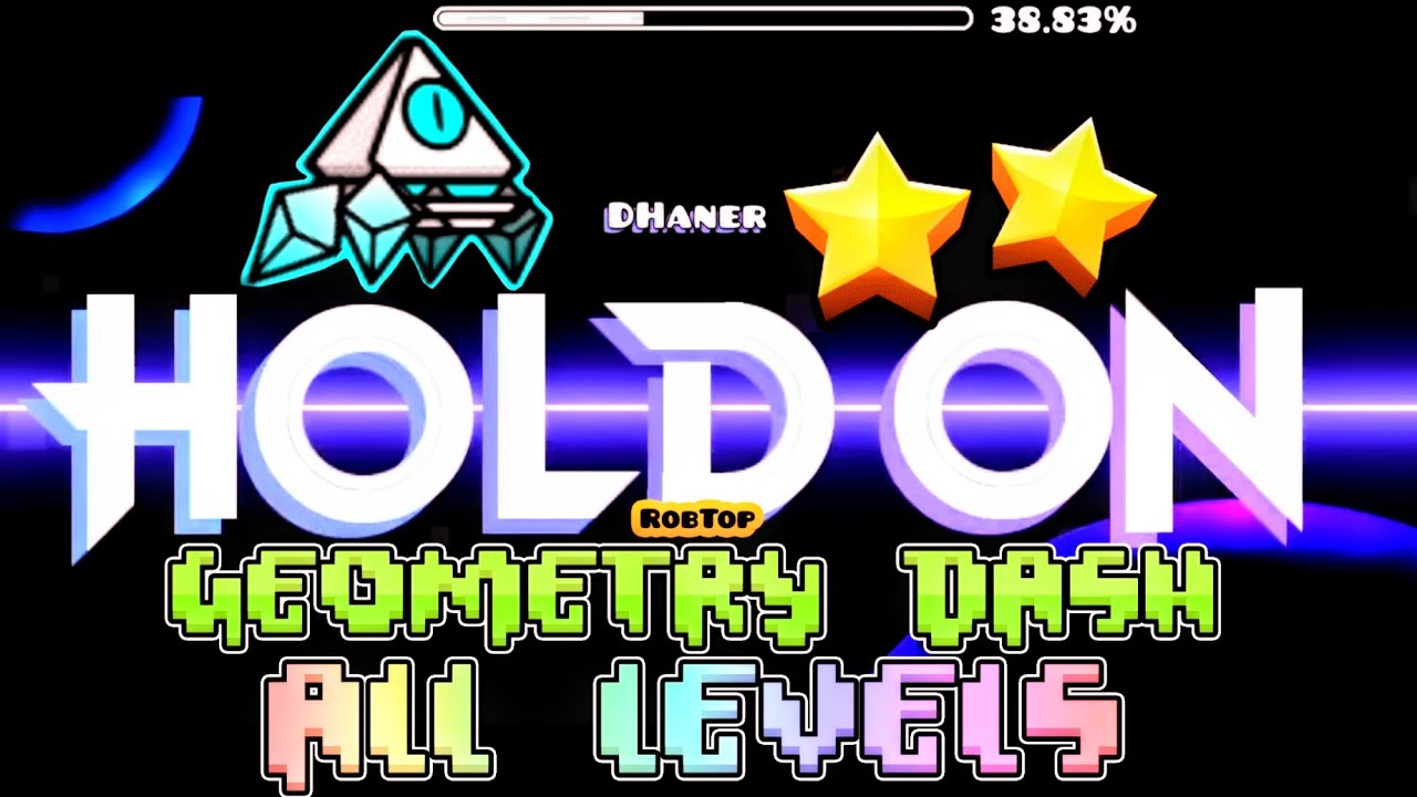 Geometry Dash - HOLD ON (Easy Demon) - YouTube