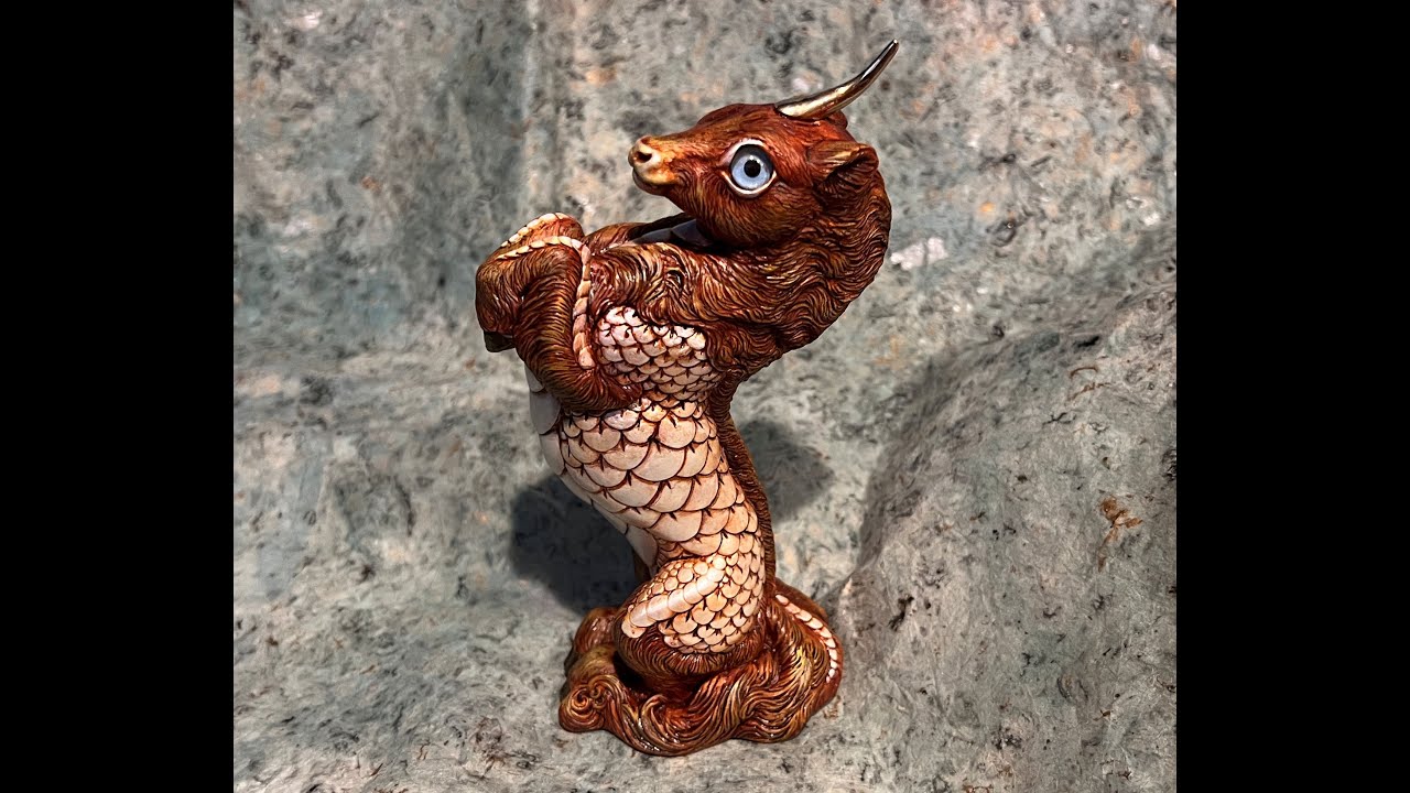 speed painting WIP tutorial Windstone Editions PYO Kirin Original Color ...