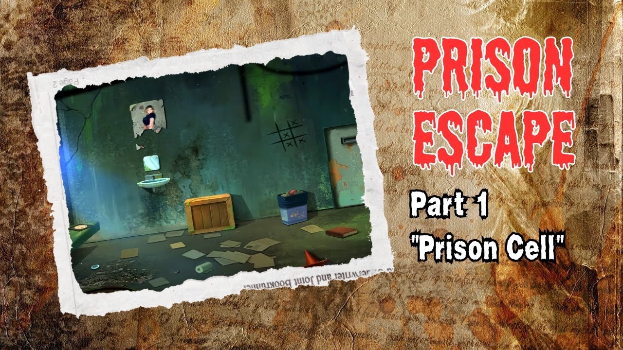 WALKTHROUGH PRISON ESCAPE⁉️| Part 1 - Prison Cell - YouTube