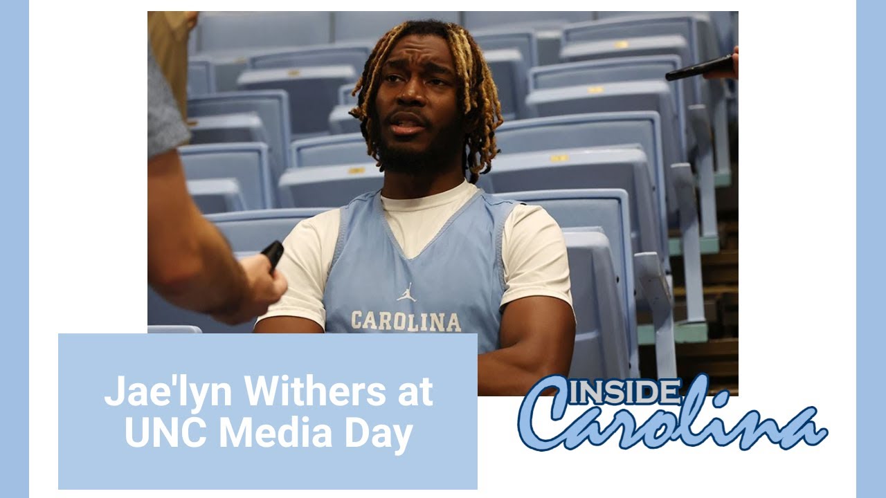 Jae'Lyn Withers UNC Media Day | Inside Carolina Interviews - YouTube