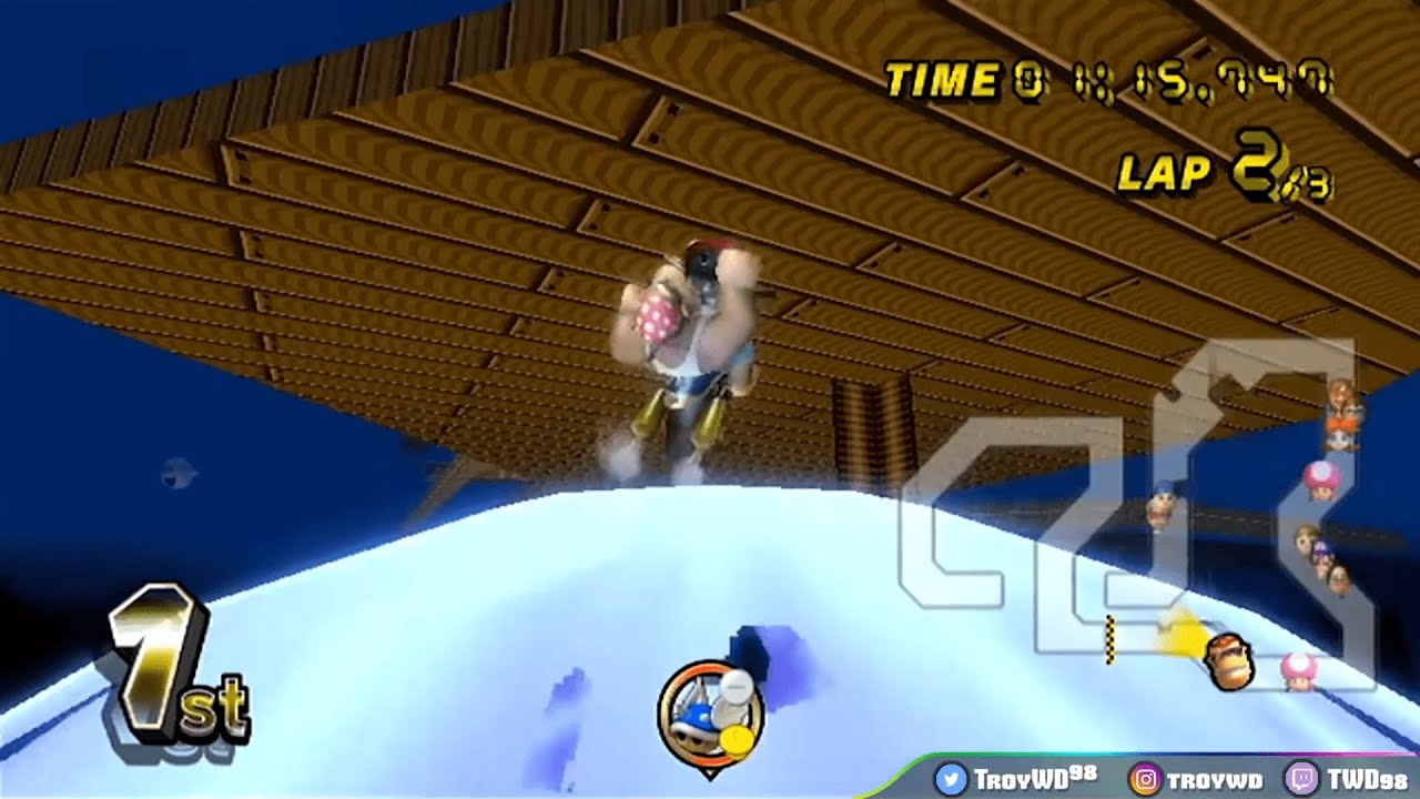 How many Blue Shells were in this game? - YouTube