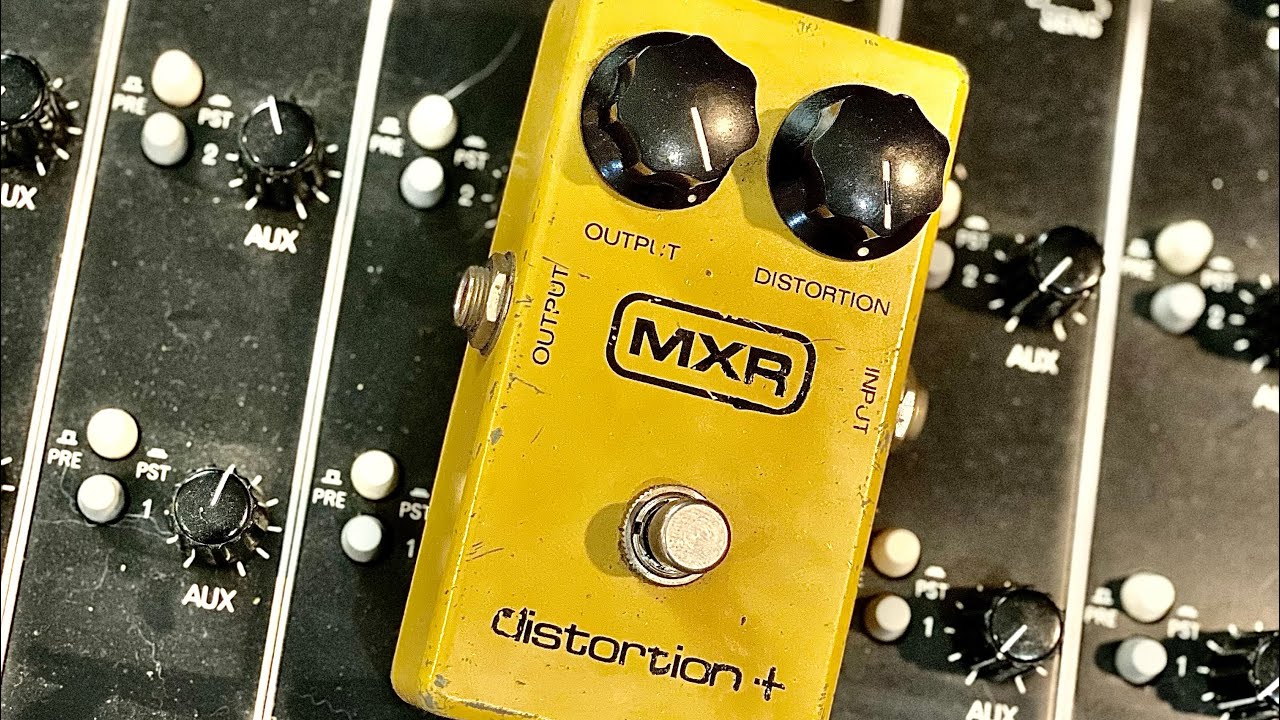 78 MXR Distortion + - YouTube