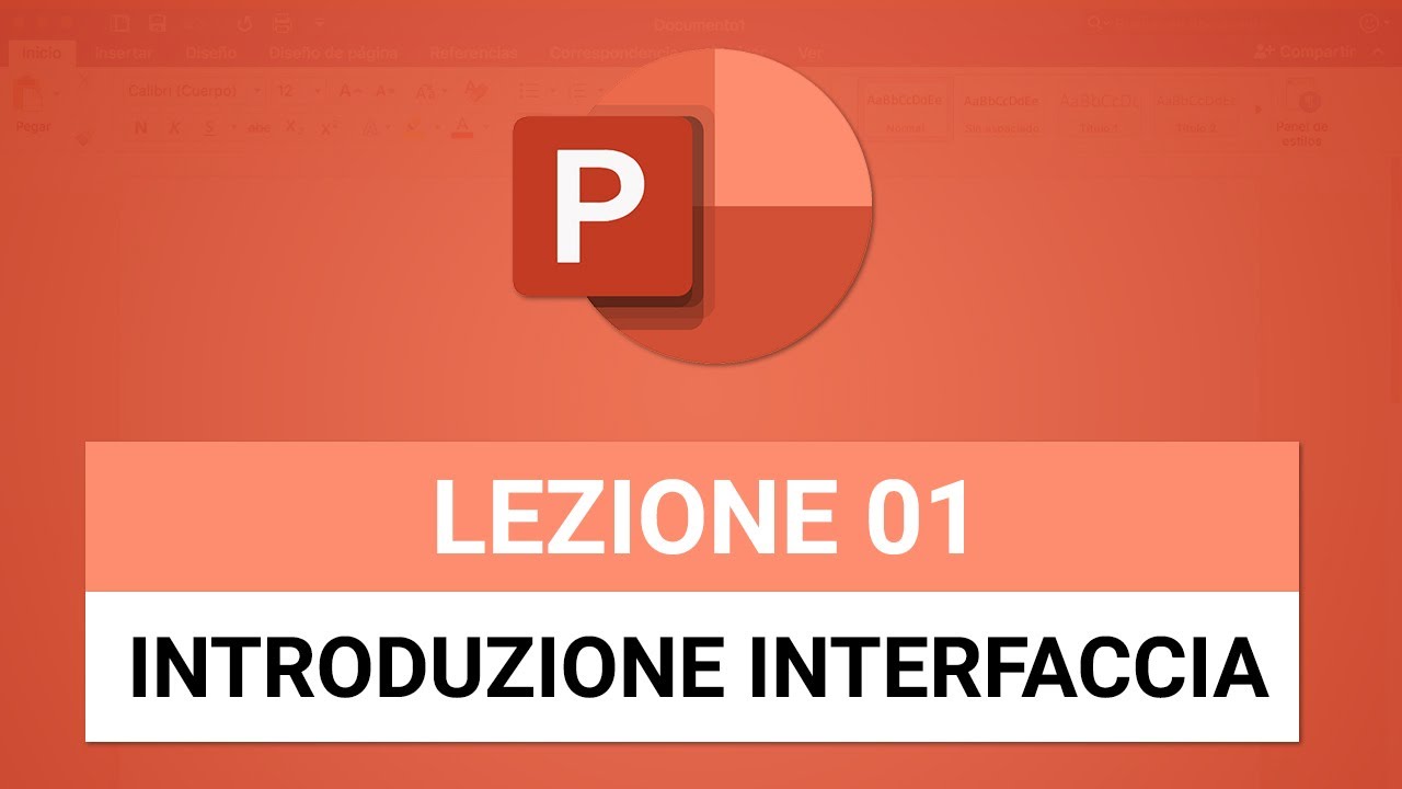Interfaccia di Powerpoint - POWERPOINT TUTORIAL ITALIANO 01 - YouTube