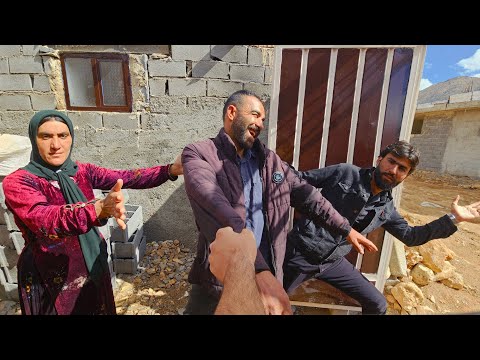 Reza and the police raid her husband to another city to help a nomadic woman