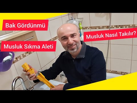 Banyo Lavabo Musluk Nasıl Takılır.?  Lavabo   Batarya Montajı.  . wie  ist Montage Wasserhahn ?