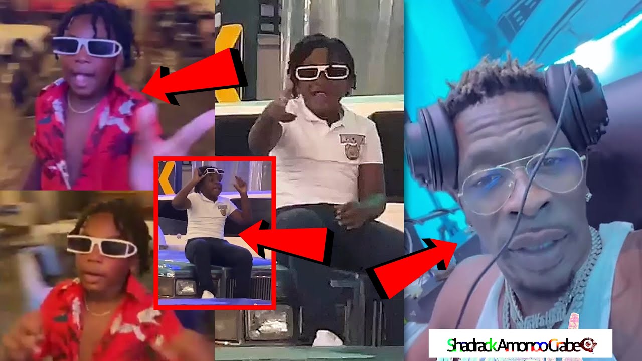 Shatta Wale’s Son “Majesty” On Set Shooting Music Video For His Song ...