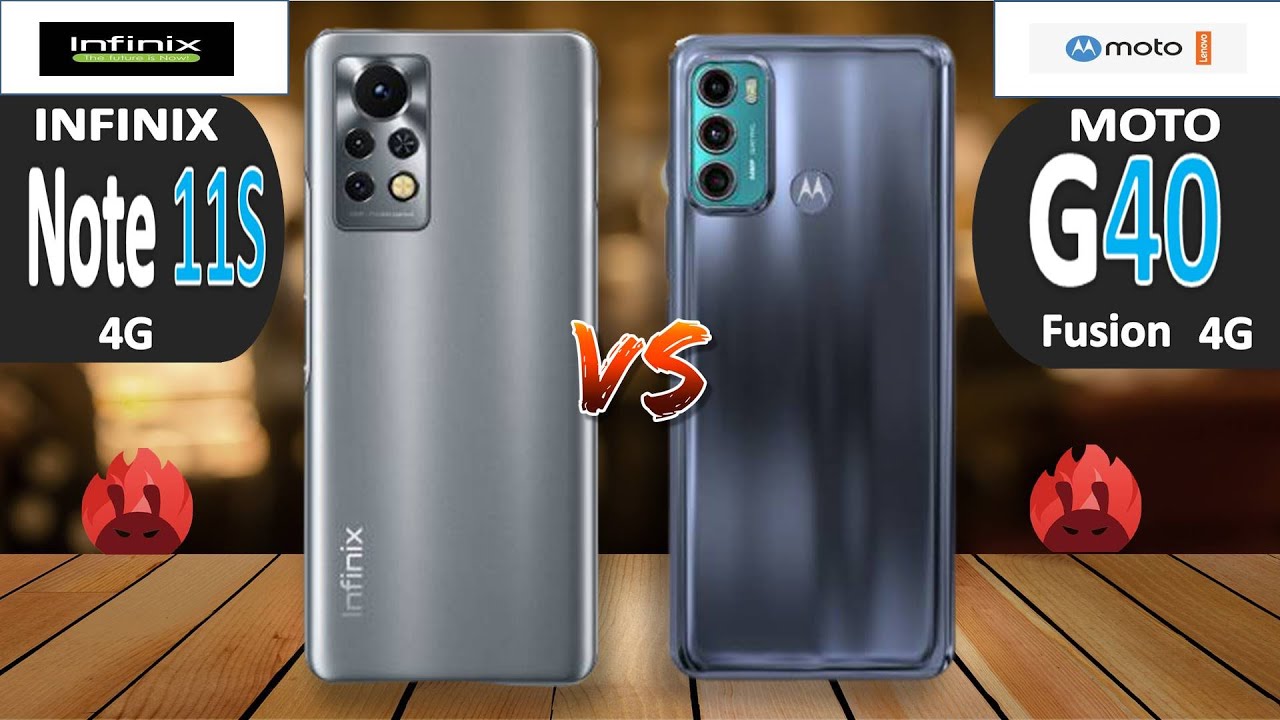 Infinix Note 11s 4G v/s Moto G40 Fusion 4G || Detailed-Comparison ...