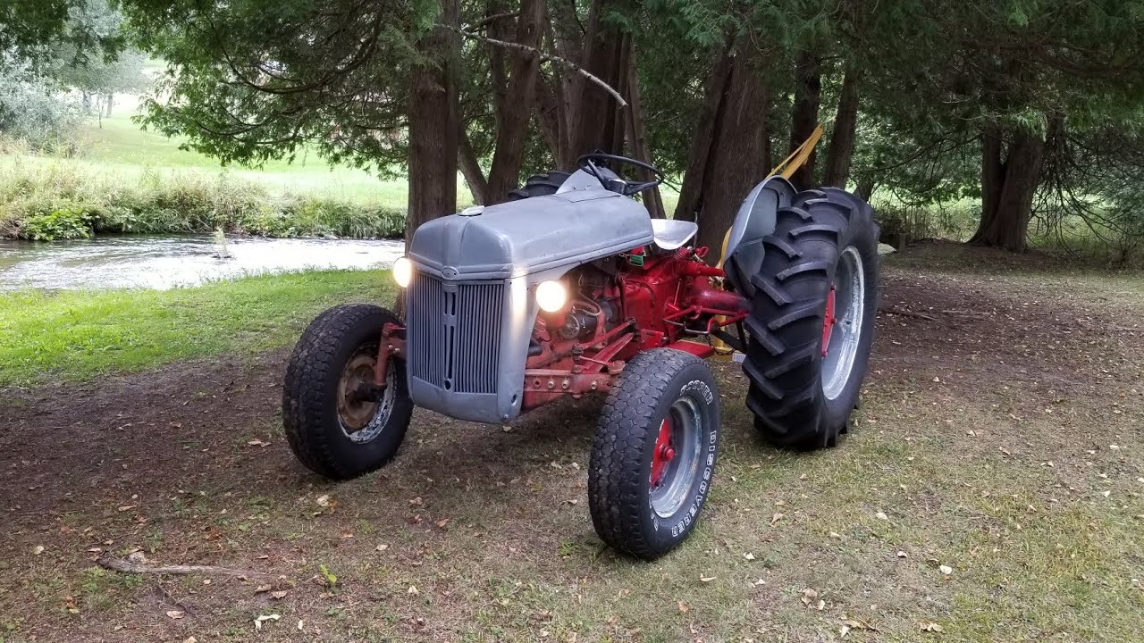 Ford 9N tractor renovation progress. - YouTube