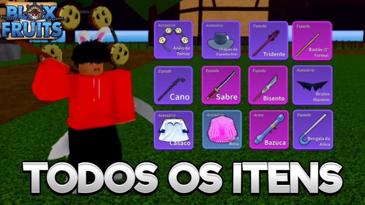 COMO PEGAR TODOS OS ITENS DO SEA 1 NO BLOX FRUITS - YouTube