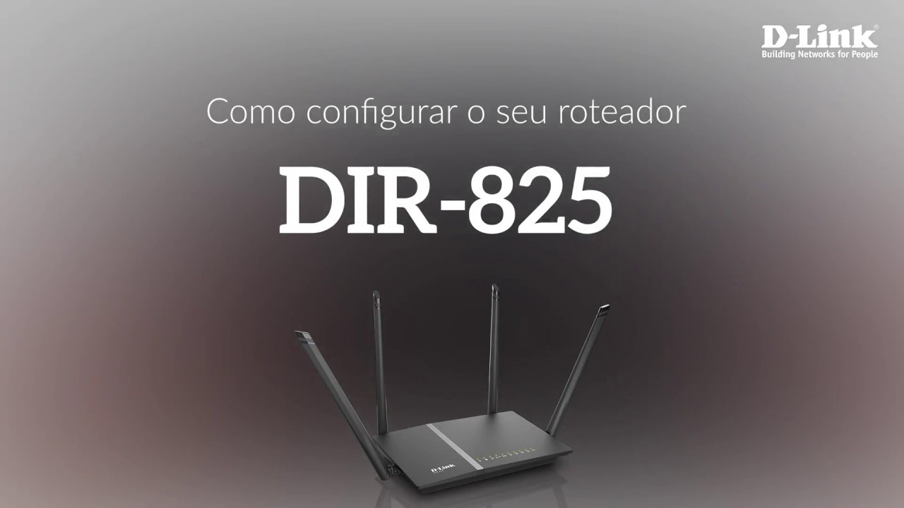 Como configurar o seu roteador DIR-825 - YouTube