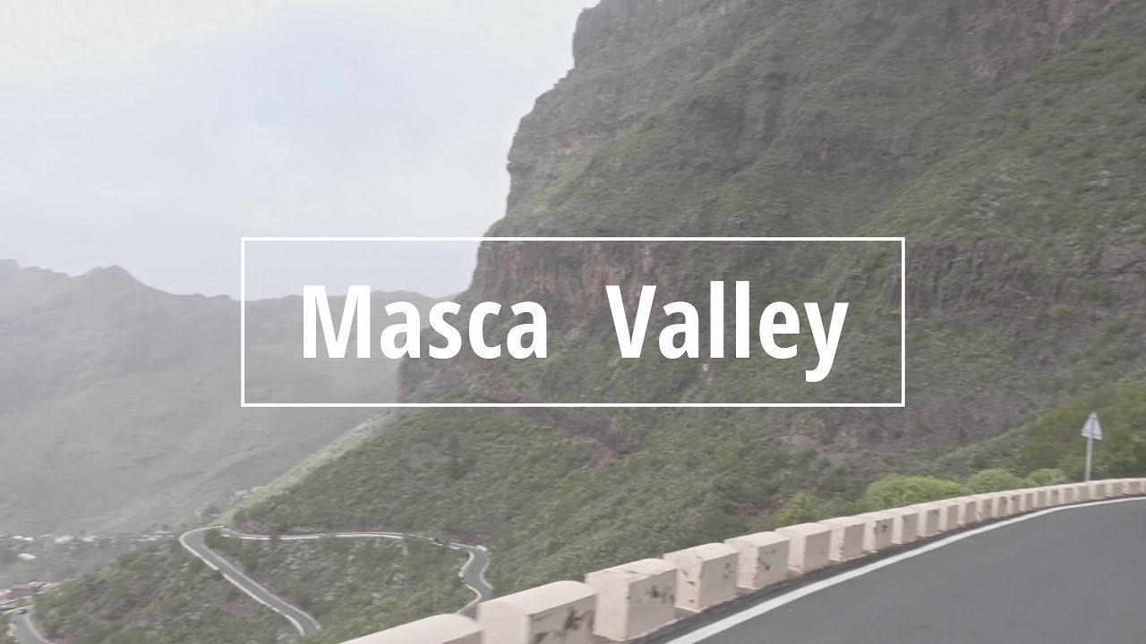 🇪🇸 Masca Valley, Tenerife, Spain (ES), 2022, midday driving tour - YouTube