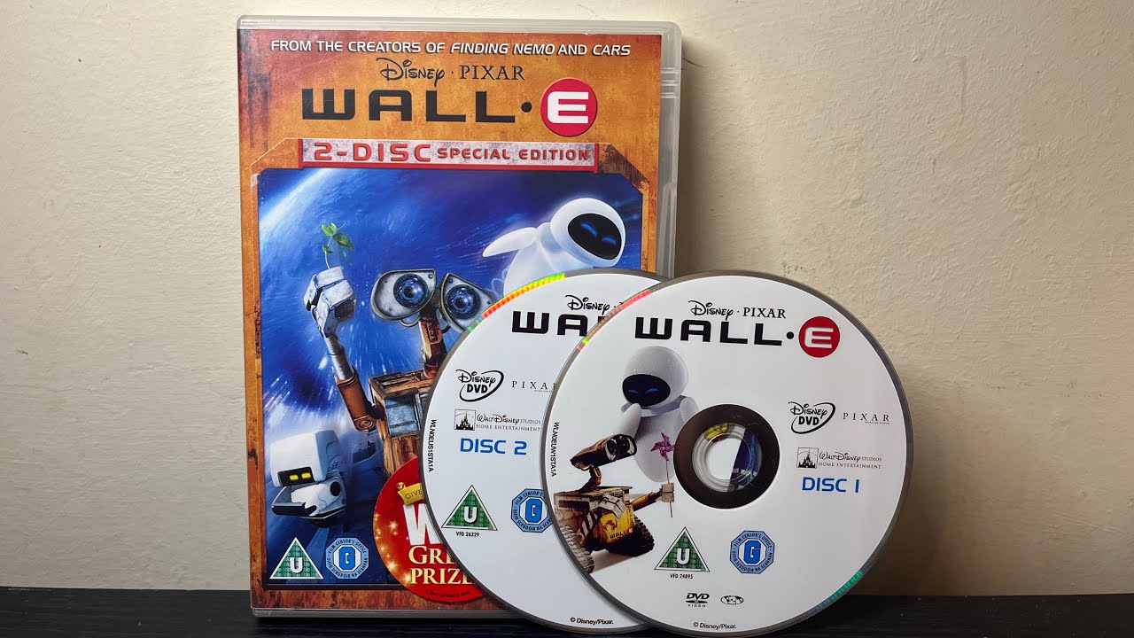 Wall-E (UK) DVD Unboxing - Disney Pixar - YouTube