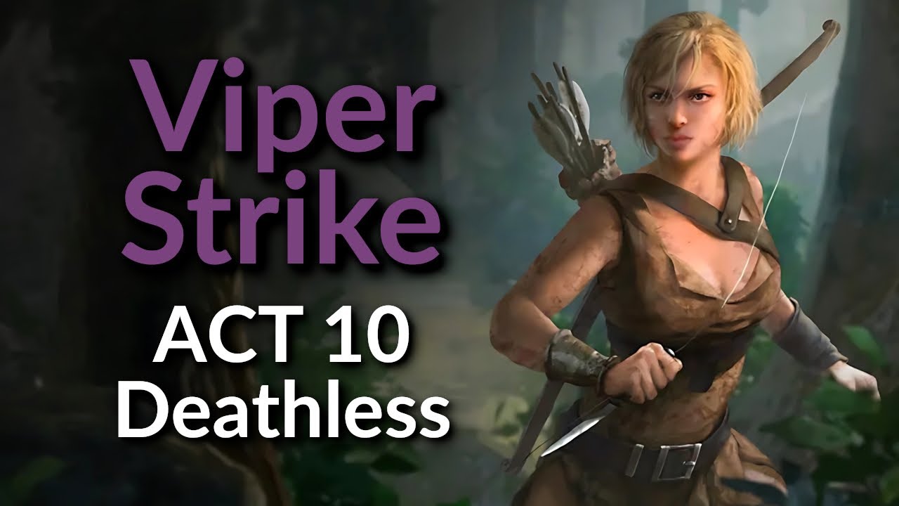 Viper Strike Pathfinder - Leveling Run - YouTube