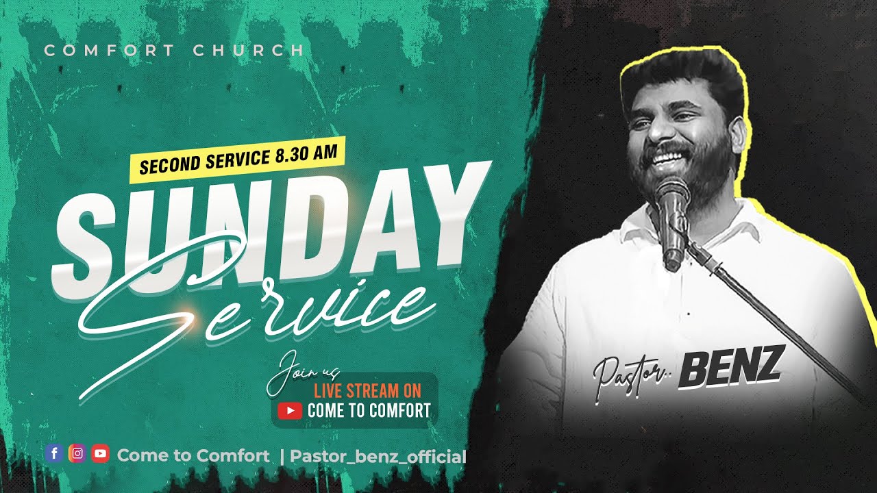LIVE | SUNDAY 2nd SERVICE | 21 APRIL 2024 | PASTOR BENZ | COMFORT ...