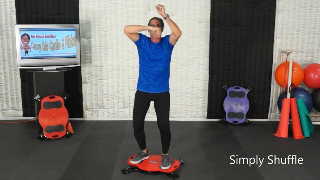 A Crazy Fun Simply Shuffle workout 2 - YouTube