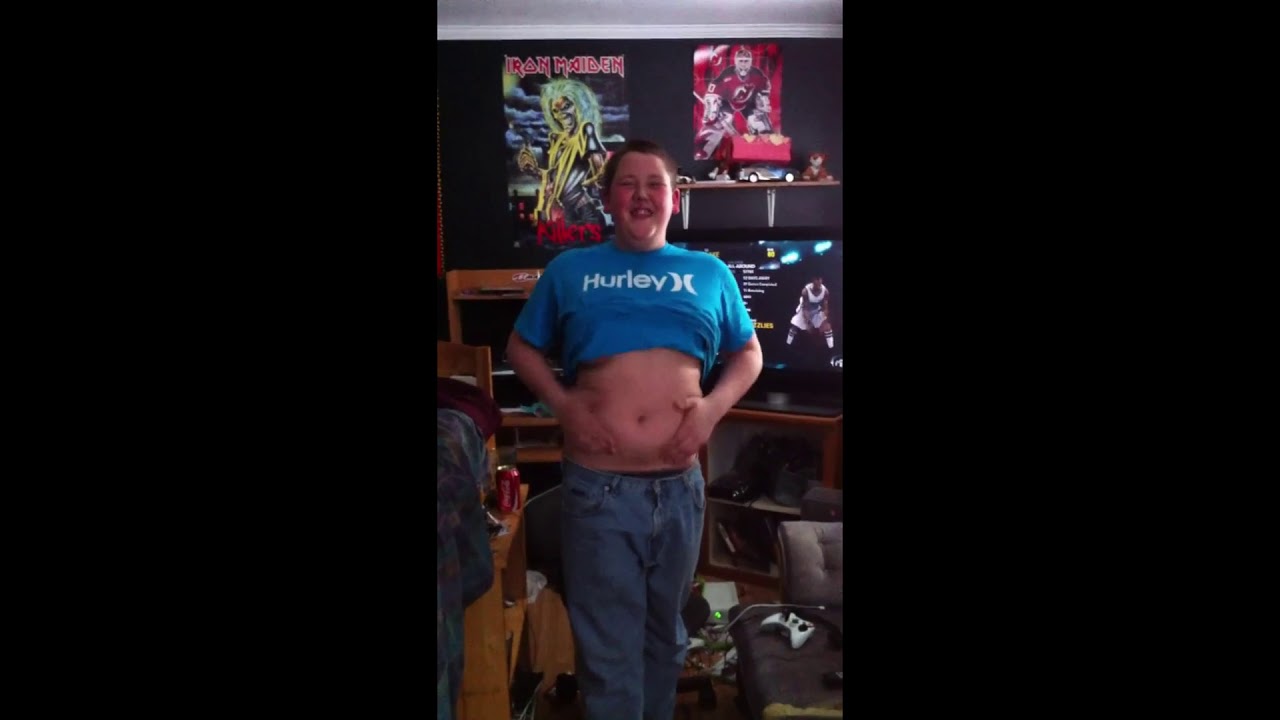 Fat kid Truffle Shuffle #1 - YouTube
