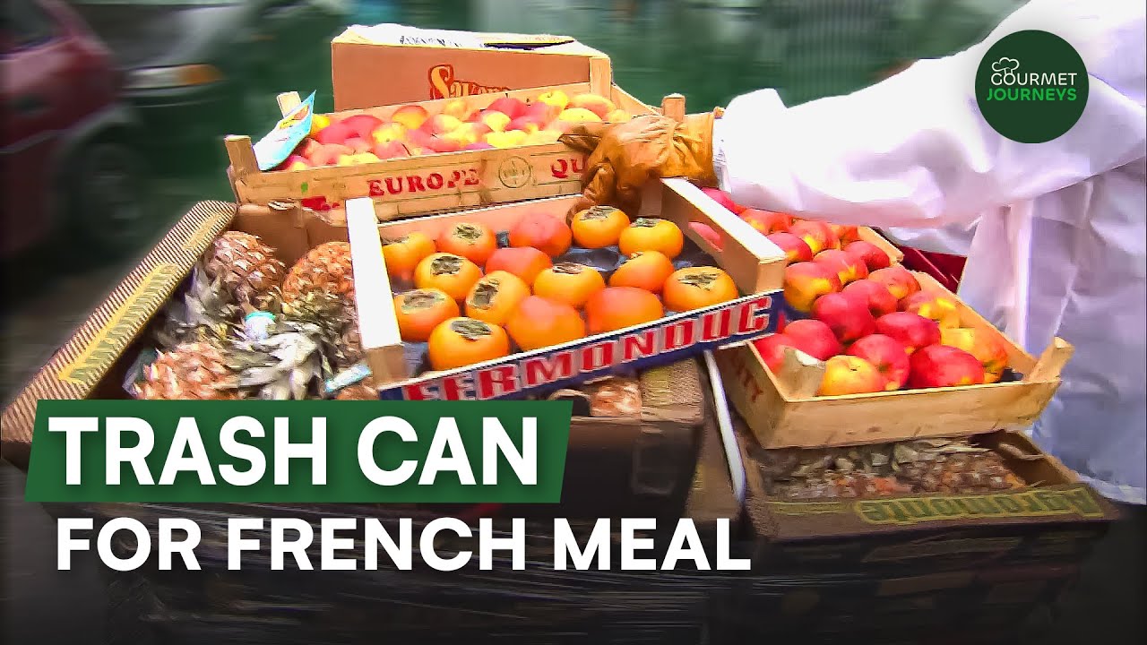 Veggie Hunt: French Dumpster Divers | Gourmet Journeys - YouTube