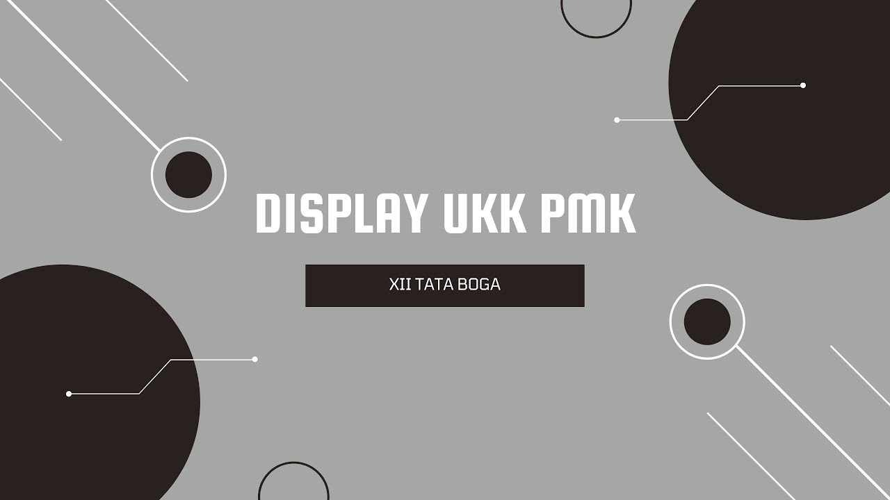 Display UKK PMK Tata Boga'22 - SMKK Mater Amabilis - YouTube