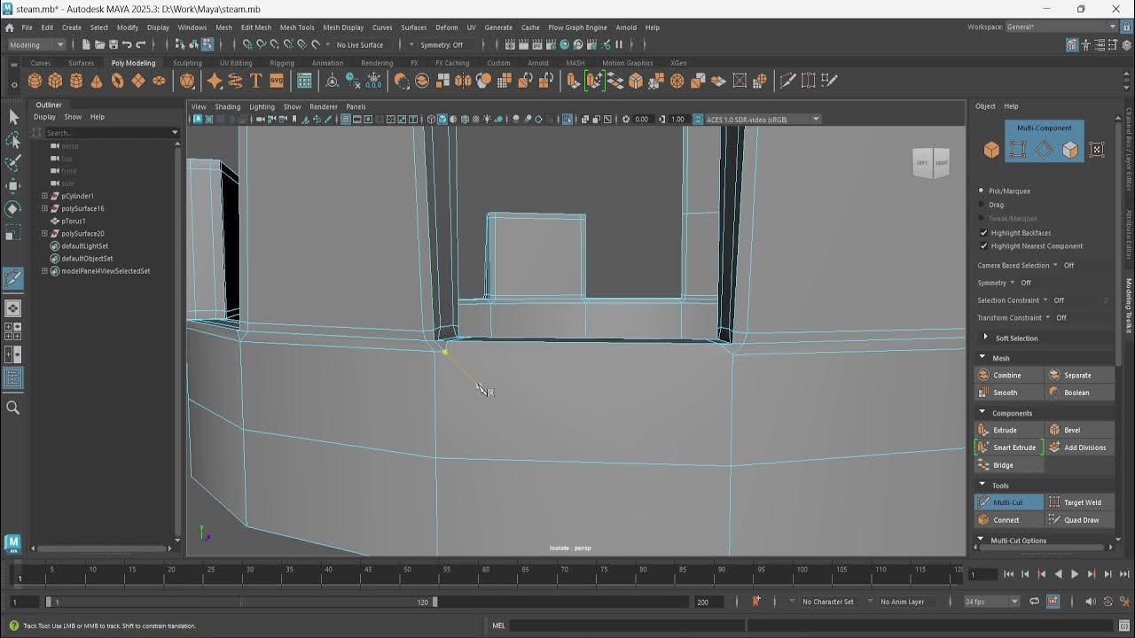 3D MODELING | HARDSURFACE | MAYA |BLOCKOUT - YouTube