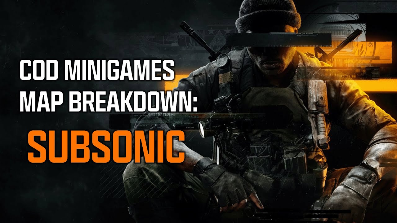 COD Minigames Map Breakdown | Subsonic - YouTube