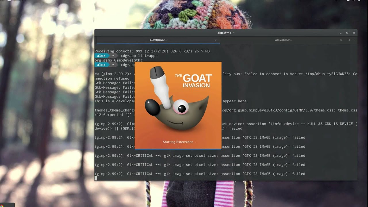 GNOME XDG-Apps | Installing GIMP 3 - YouTube