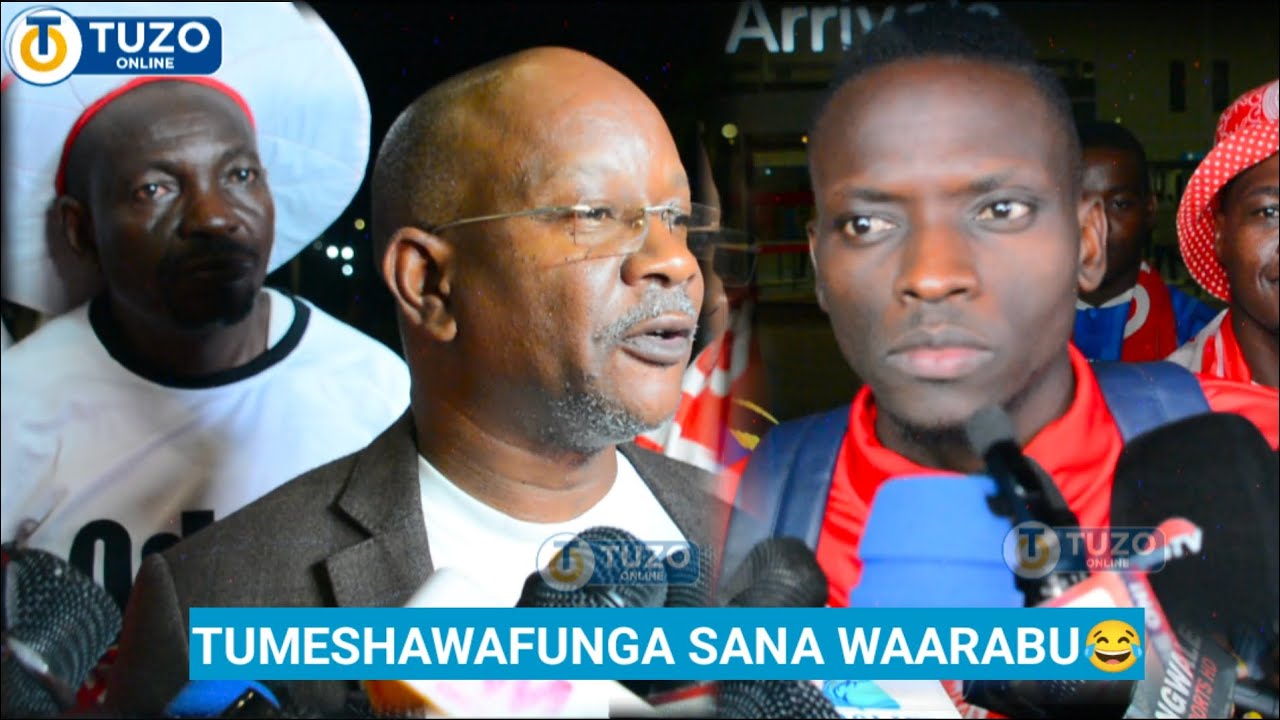 Duuuh!! WASIKIE Mangungu & Zimbwe Jr Baada Ya Kutua AIRPORT | Tuache ...