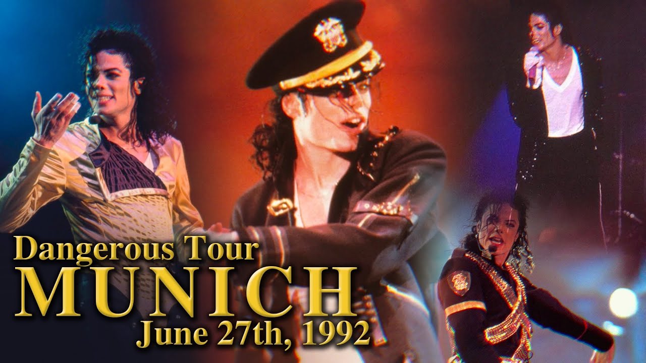Michael Jackson - Dangerous Tour | Munich, June 27th, 1992 (All Footage ...