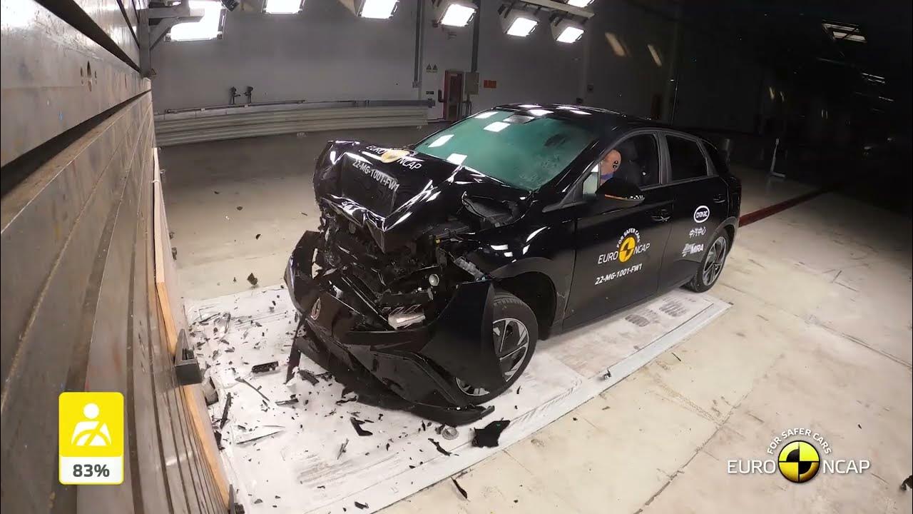 Euro Ncap Crash And Safety Tests Of Mg 4 Electric 2022 Youtube