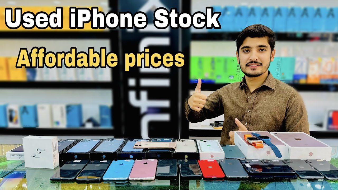 Apple iPhone Used Stock in Affordable Prices #iphone - YouTube