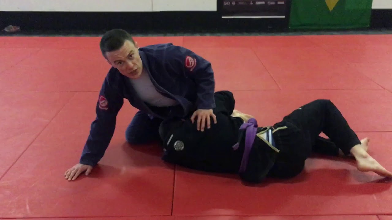 Bottom side control underhook part 2 - YouTube