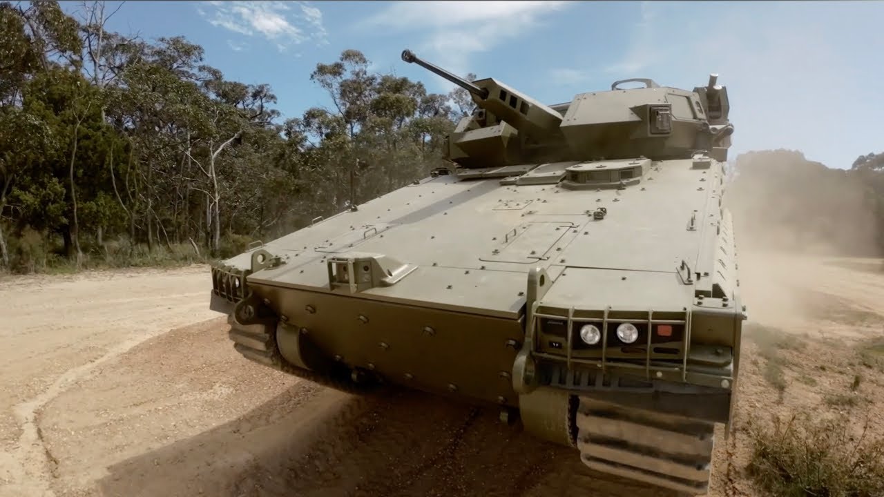 REDBACK Infantry Fighting Vehicle - YouTube