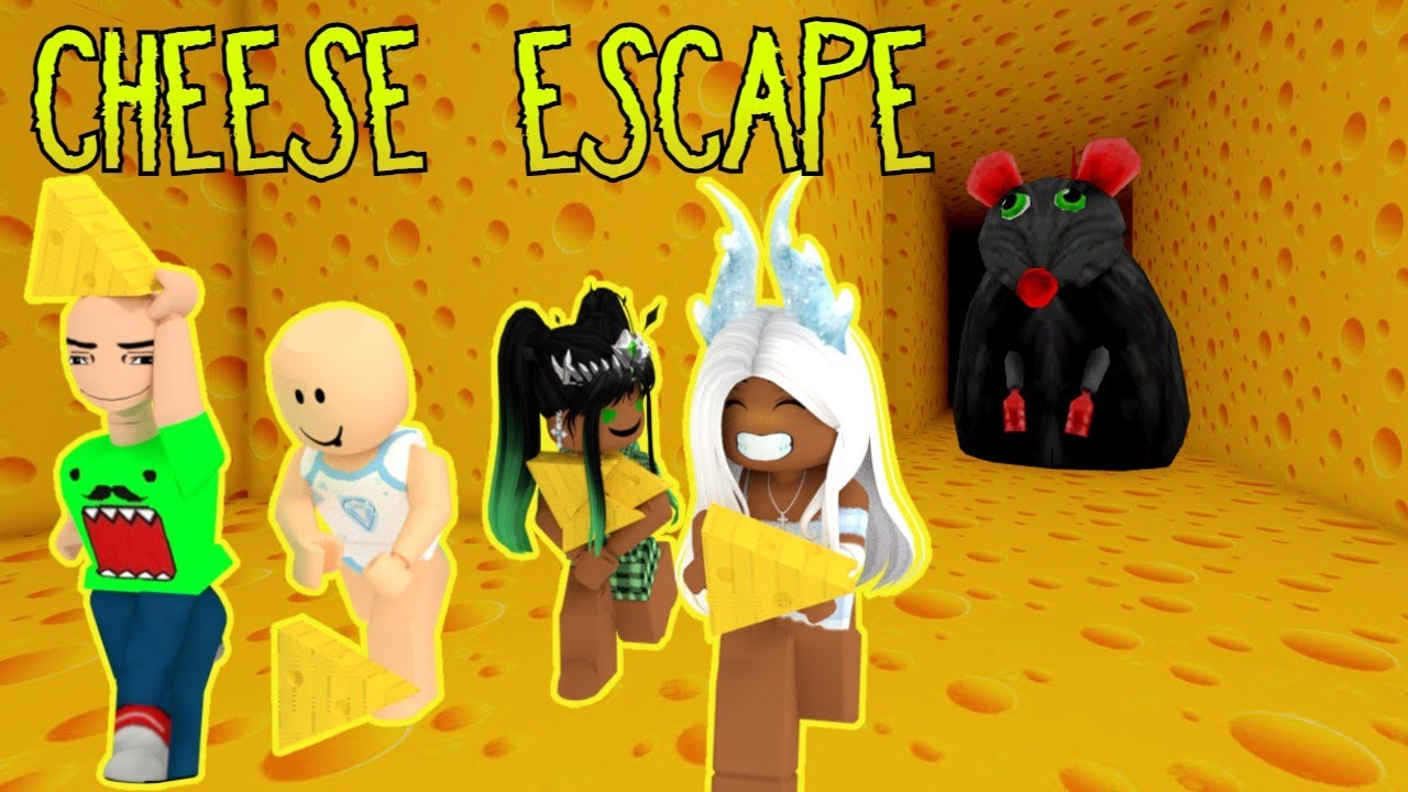 BOBBY AND JJ PLAYING CHEESE ESCAPE /w Crystalline Gamerz | Roblox Funny ...